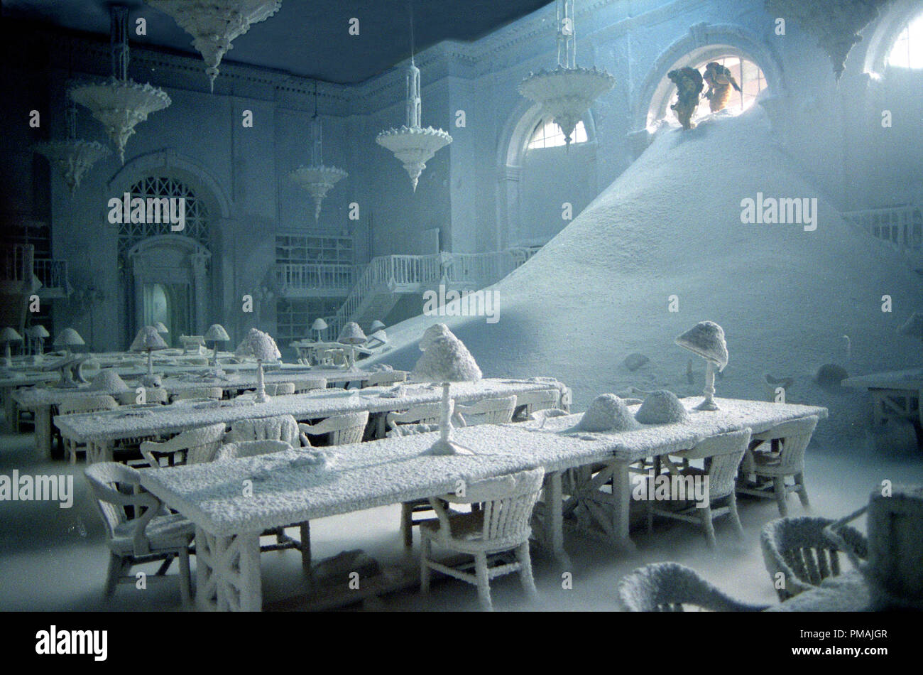 A Manhattan public library - and the rest of New York - are frozen in ...