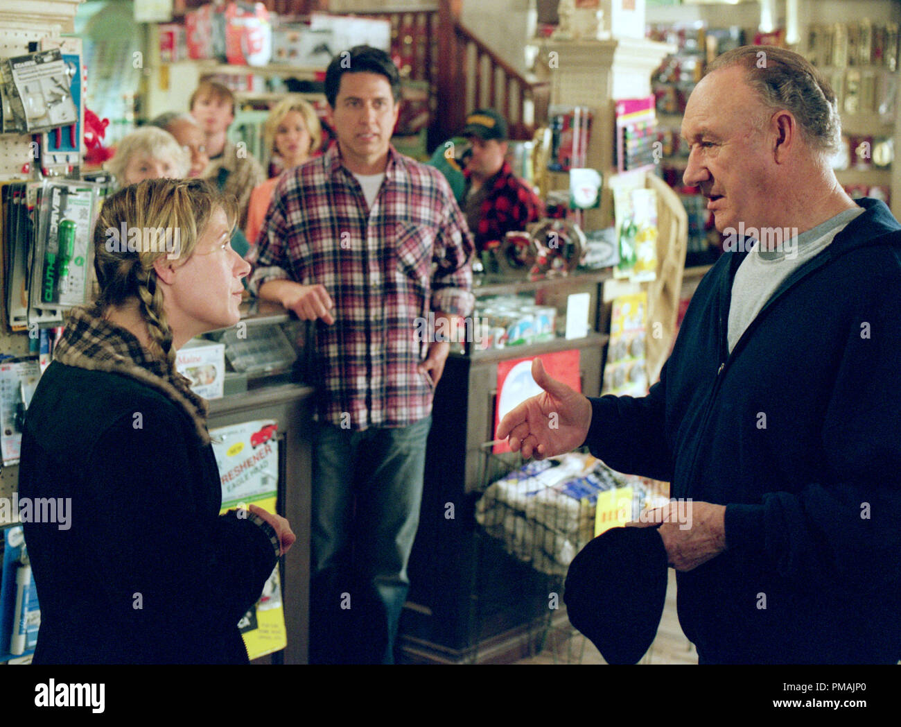 Ex U.S. President Cole (Gene Hackman, right) sparks to veterinarian ...