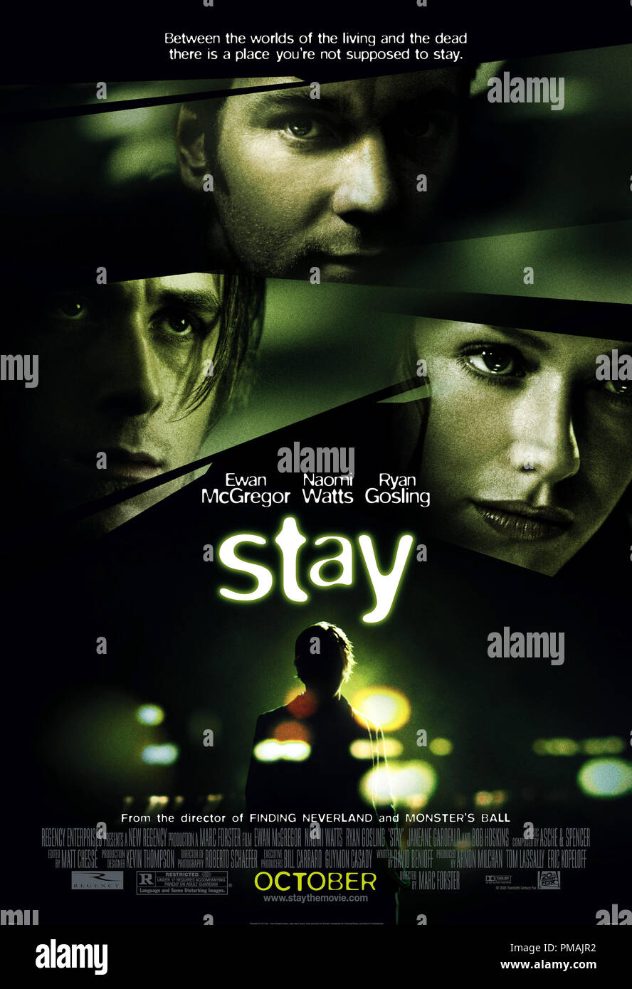 "Stay" (2005) Poster Stock Photo - Alamy