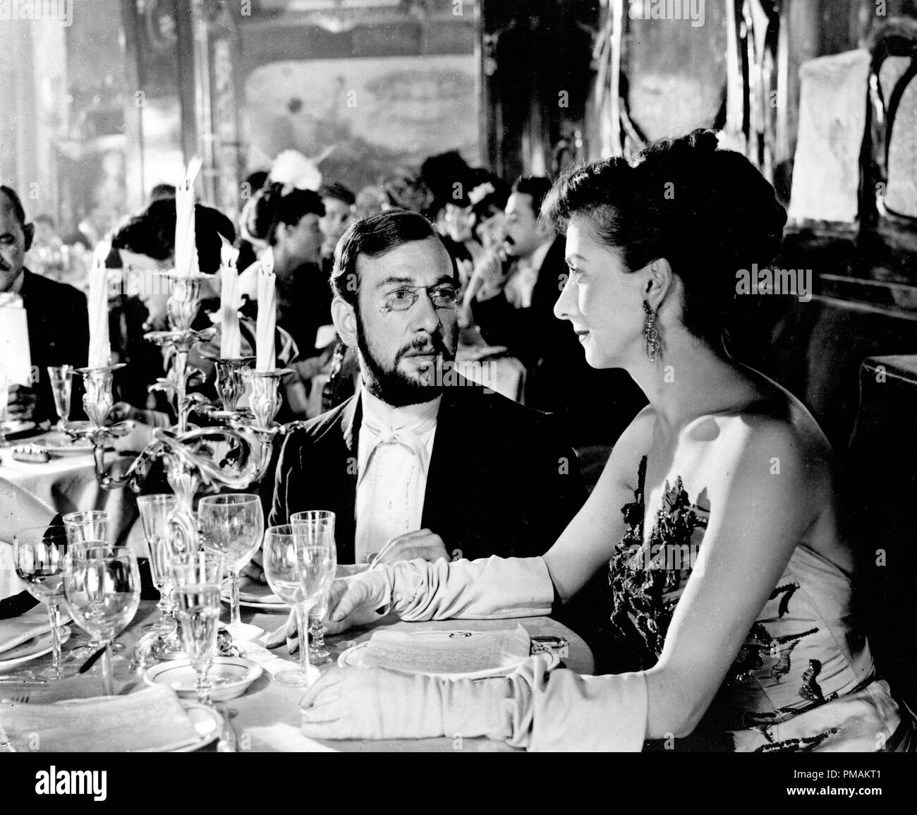 Jose Ferrer, Suzanne Flon, "Moulin Rouge" (1952) United Artists File ...