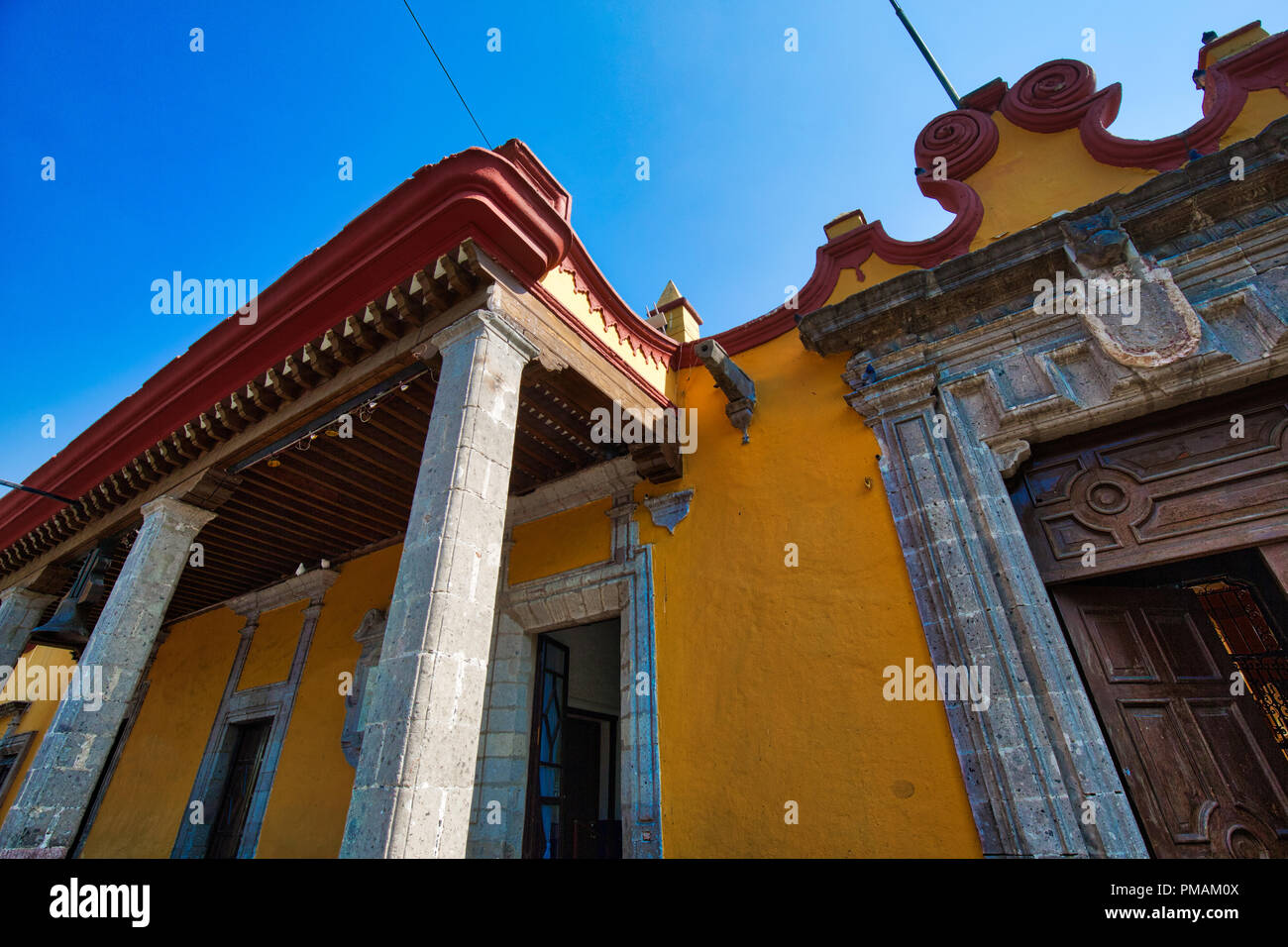 Colorful architecture coyoacan mexico city hi-res stock photography and ...