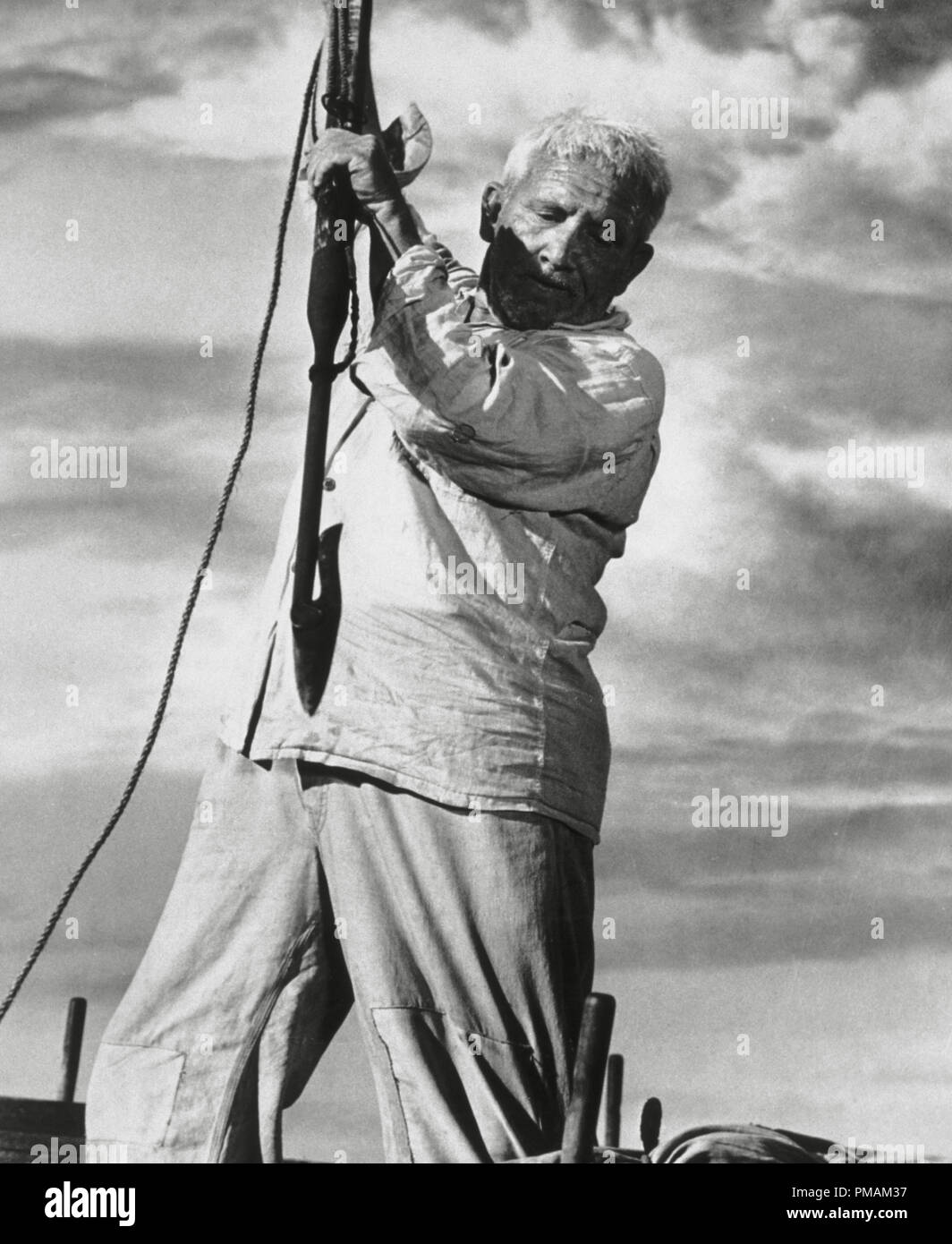 Spencer Tracy, "The Old Man and the Sea" (1958) Warner Bros. File ...