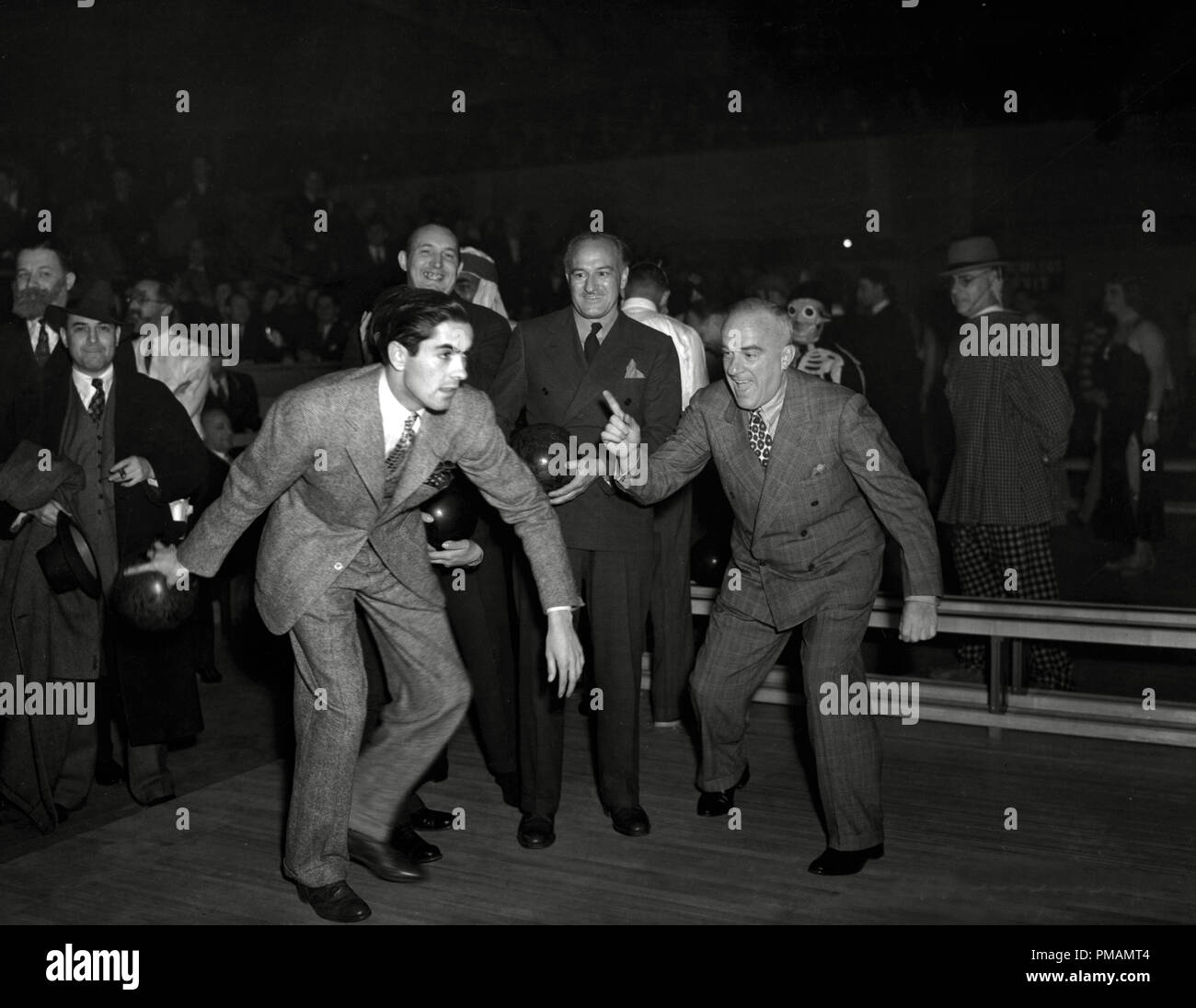 Tyrone Power bowling circa 1942 File Reference # 33505 033THA For ...