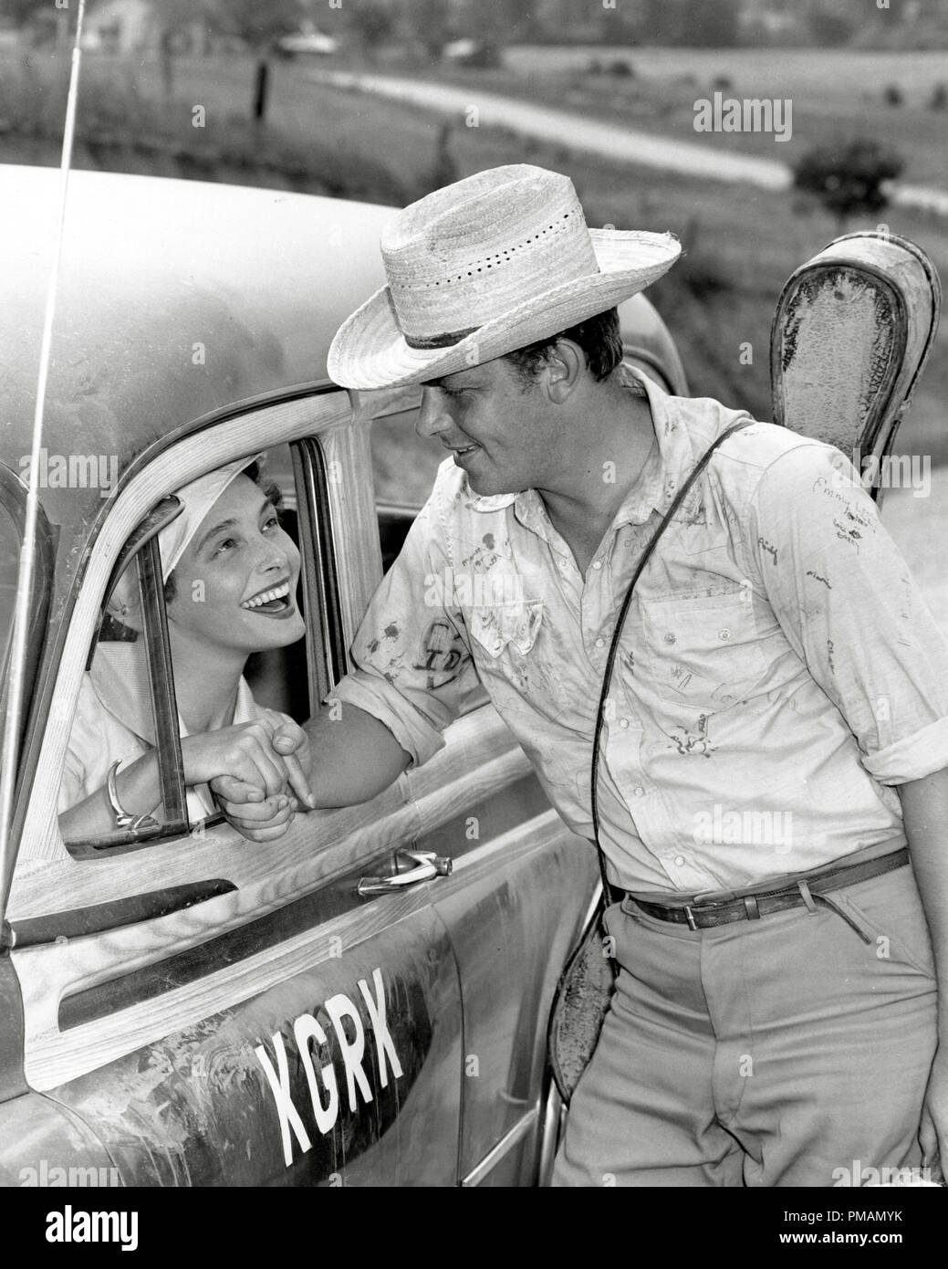 Andy Griffith, Patricia Neal, "A Face In The Crowd" (1957) Warner Bros ...