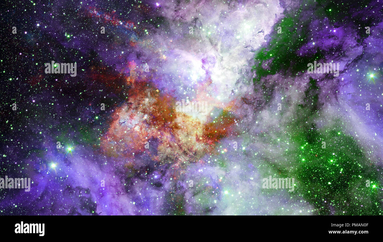 Starry background of deep outer space. Elements of this image furnished ...