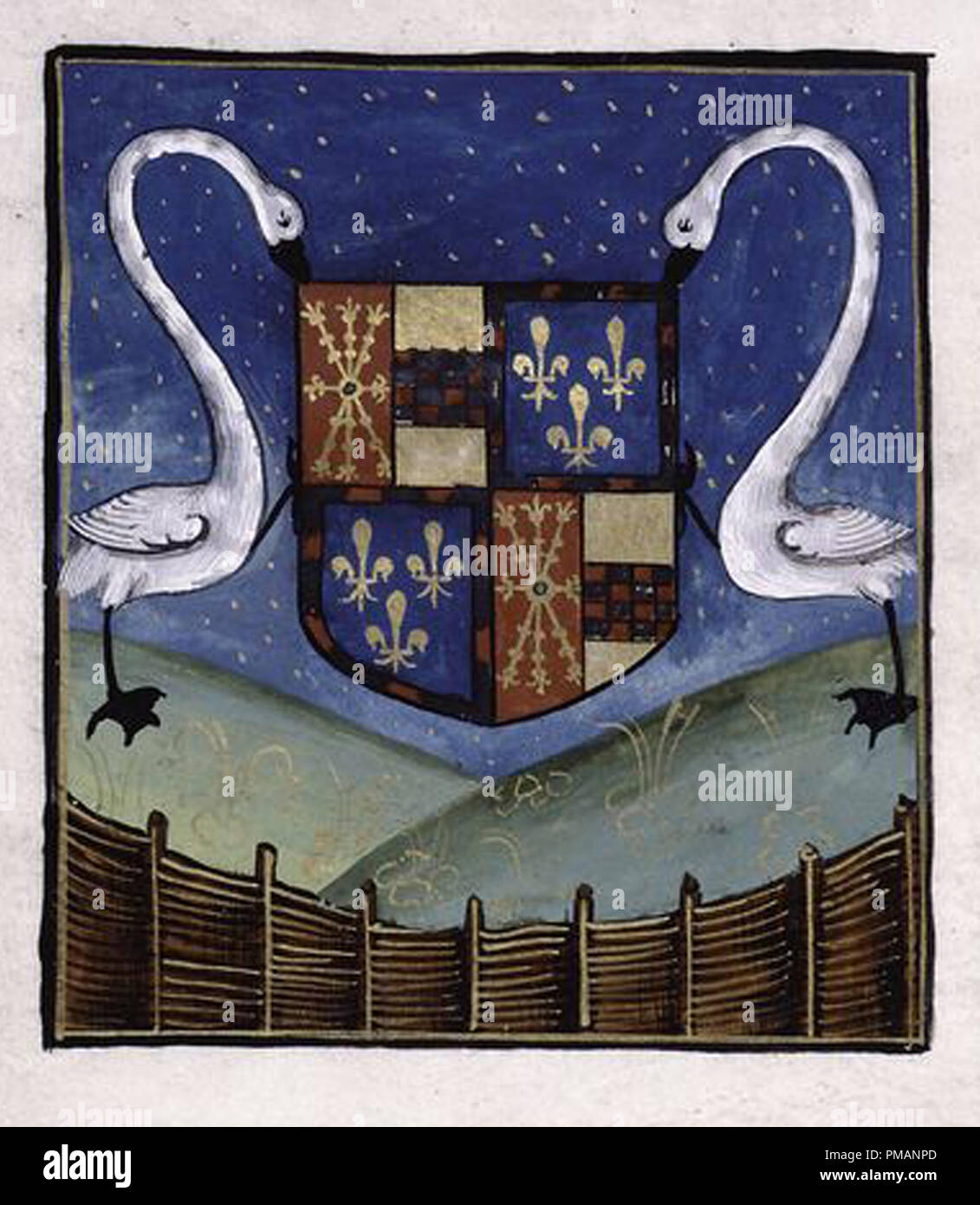 Medieval Manuscript Border High Resolution Stock Photography and Images ...