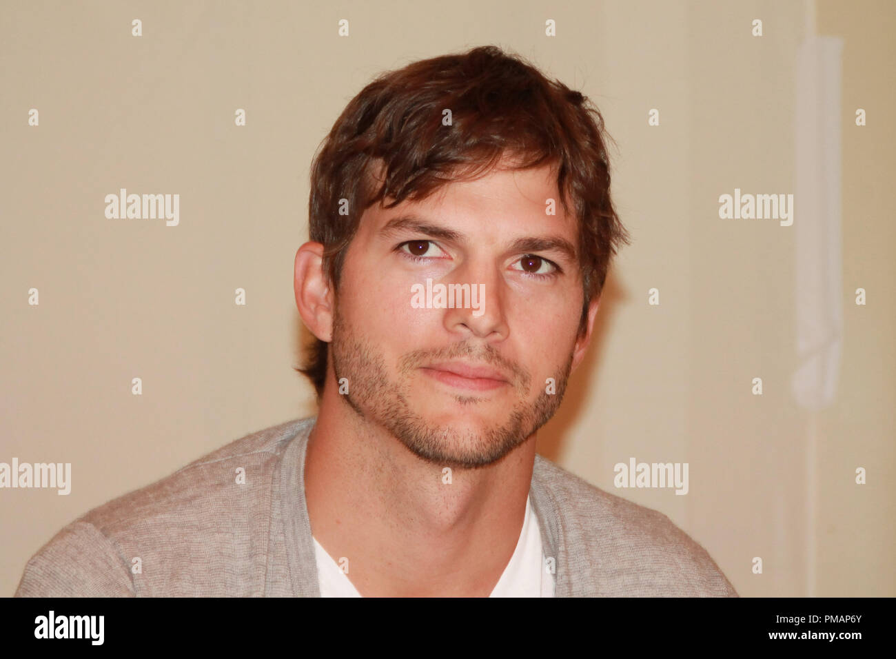Ashton Kutcher "Jobs" Portrait Session, July 24, 2013. Reproduction by ...