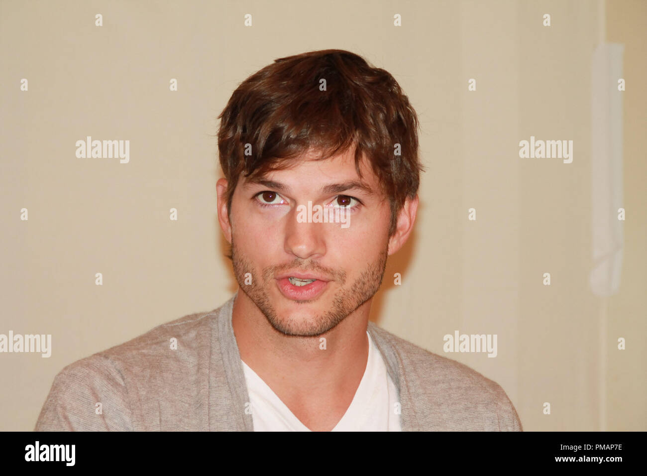 Ashton Kutcher "Jobs" Portrait Session, July 24, 2013. Reproduction by ...