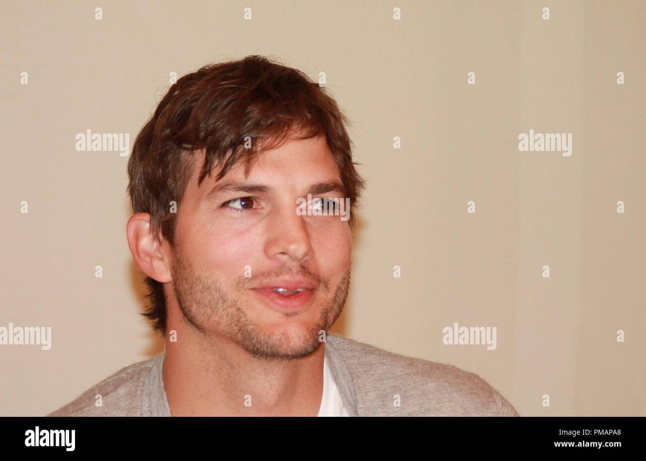 Ashton Kutcher "Jobs" Portrait Session, July 24, 2013. Reproduction by ...