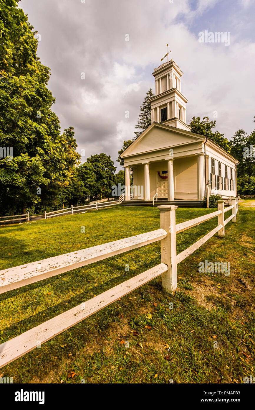 Congregational Church Colebrook, Connecticut, USA Stock Photo - Alamy
