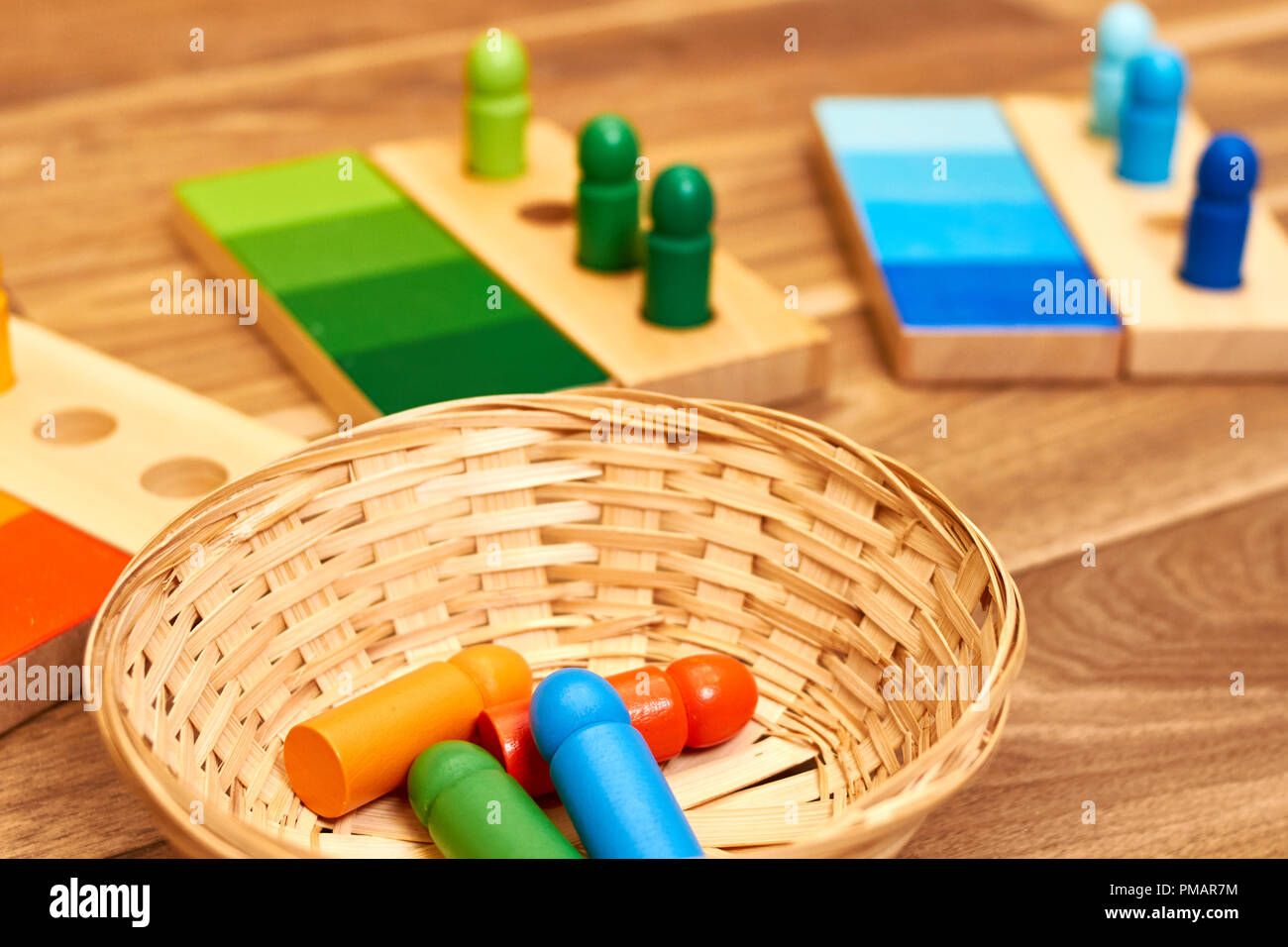 Montessori at home hi-res stock photography and images - Alamy