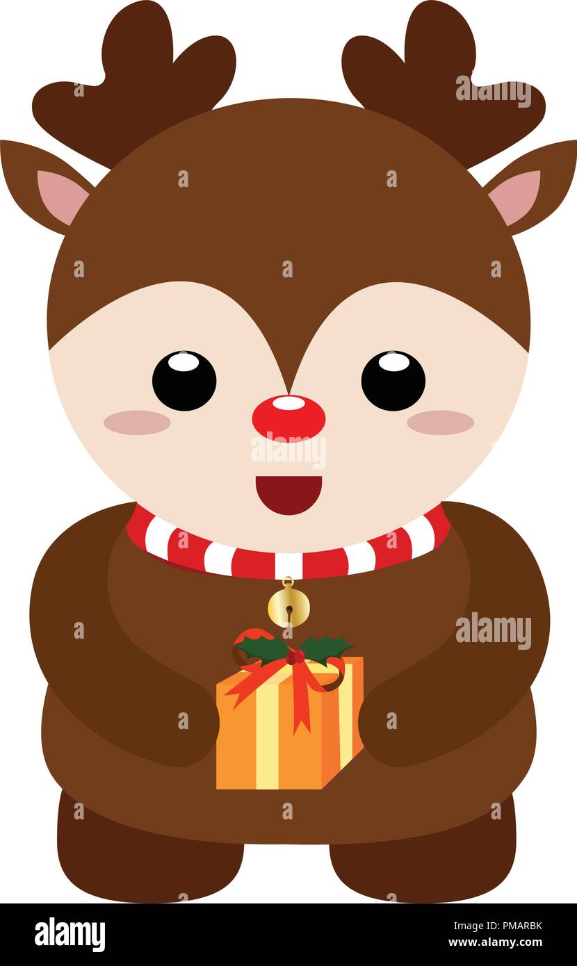 People red deer Stock Vector Images - Alamy