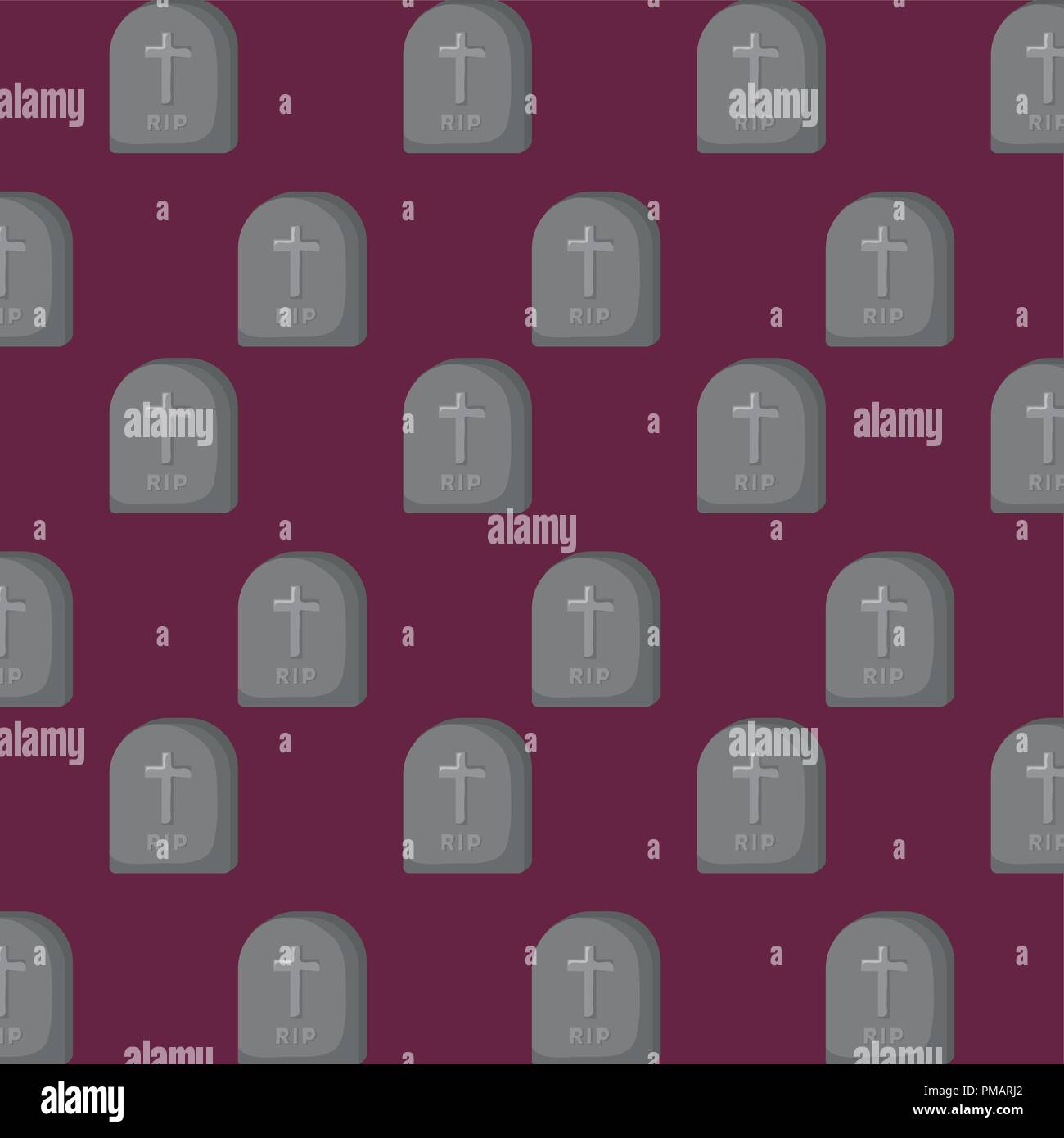 halloween celebration design with rip gravestone background, colorful ...