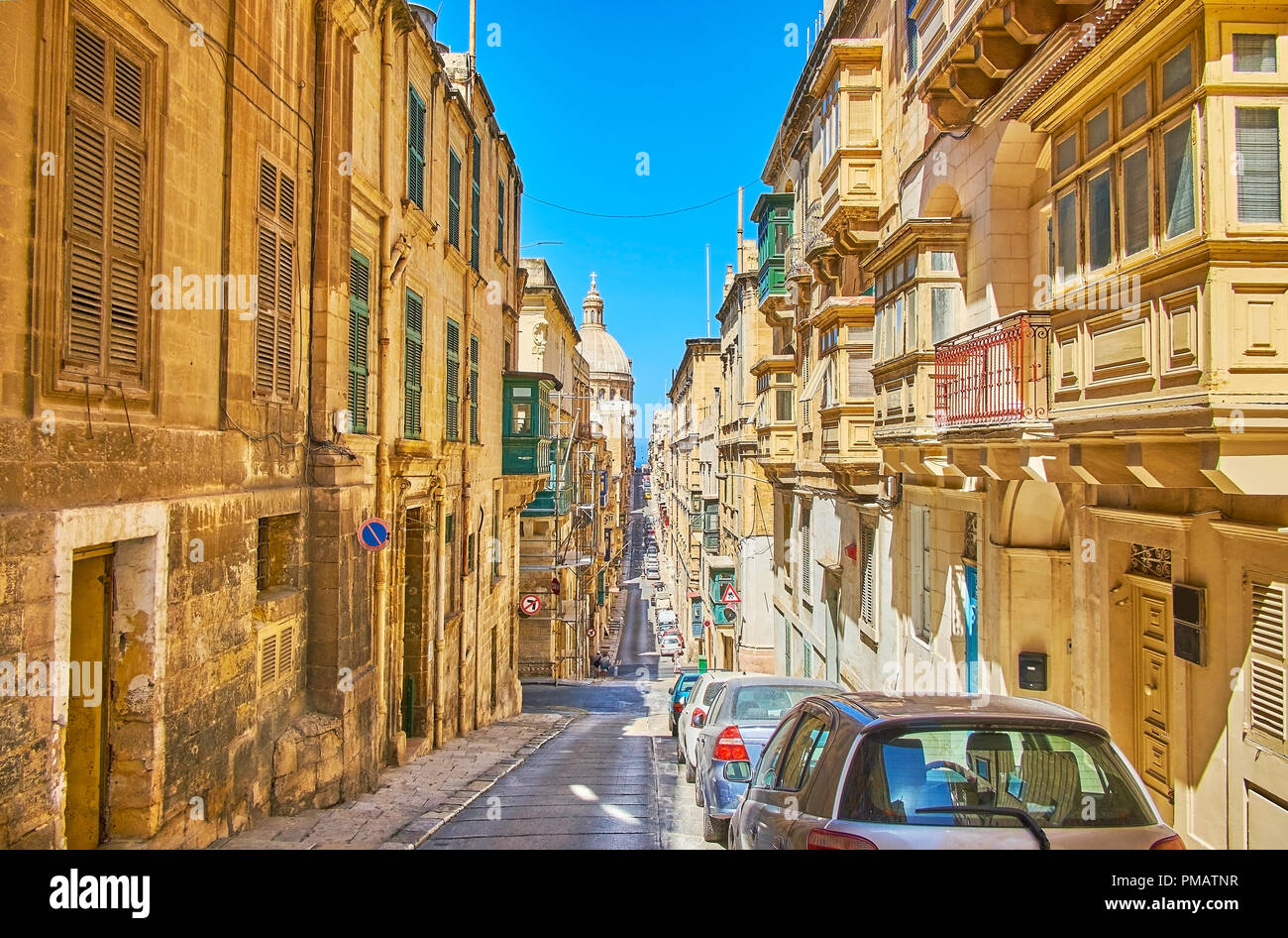 Explore the hilly landmscape of Valletta, walking its historical ...