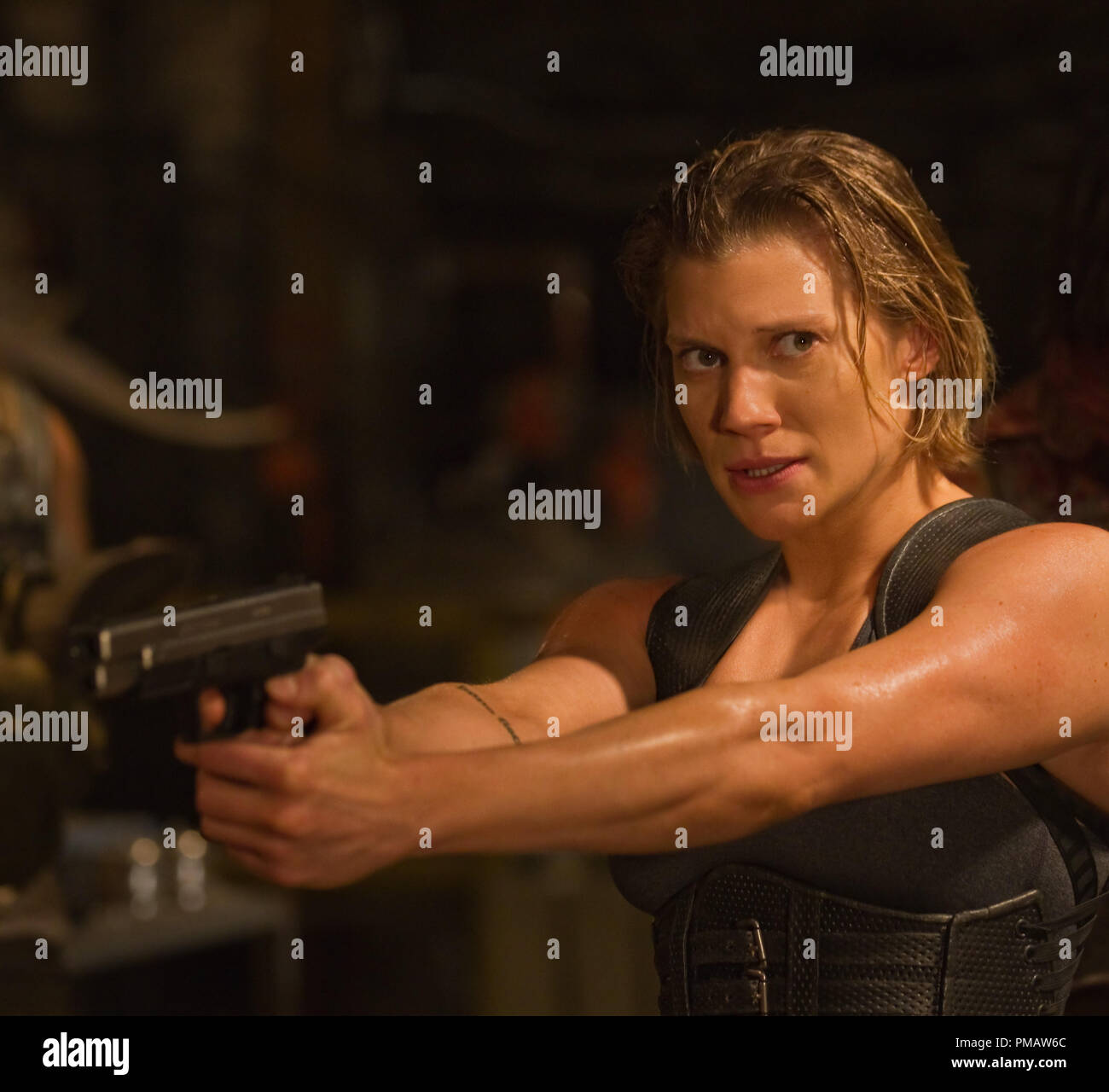 Nordic mercenary Dahl (KATEE SACKHOFF) tracks Riddick--a dangerous ...