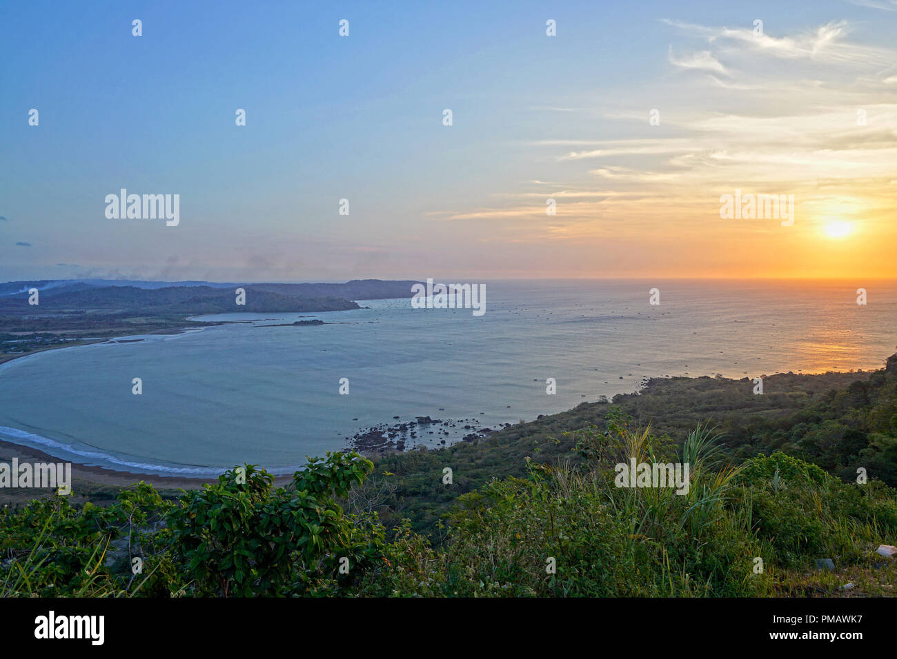 Sunset Puncak Darma, Geopark Ciletuh, Sukabumi, West Java, Indonesia ...