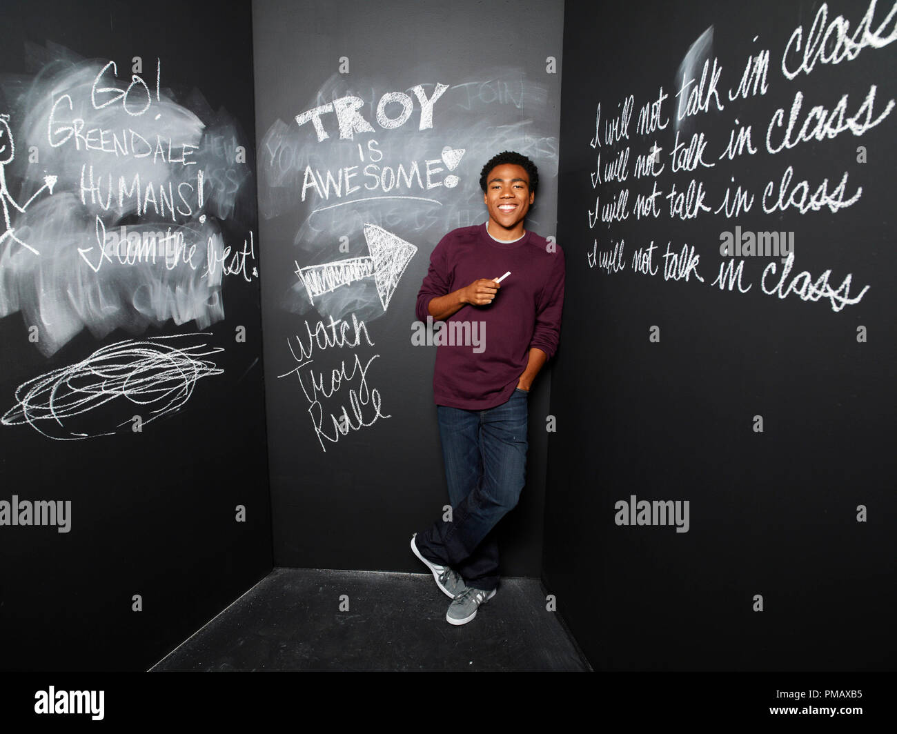Donald glover – community hi-res stock photography and images - Alamy