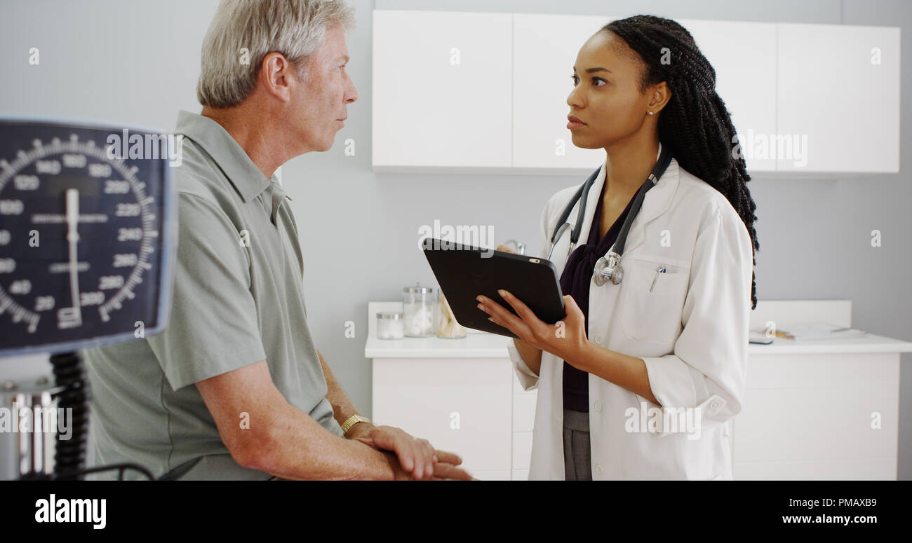 Reviewing patient history hi-res stock photography and images - Alamy