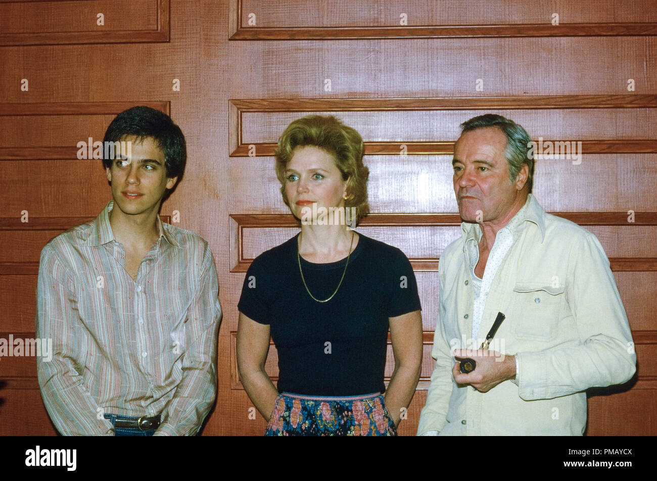 Robby Benson, Lee Remick and Jack Lemmon, stars of "Tribute", 1980 ...