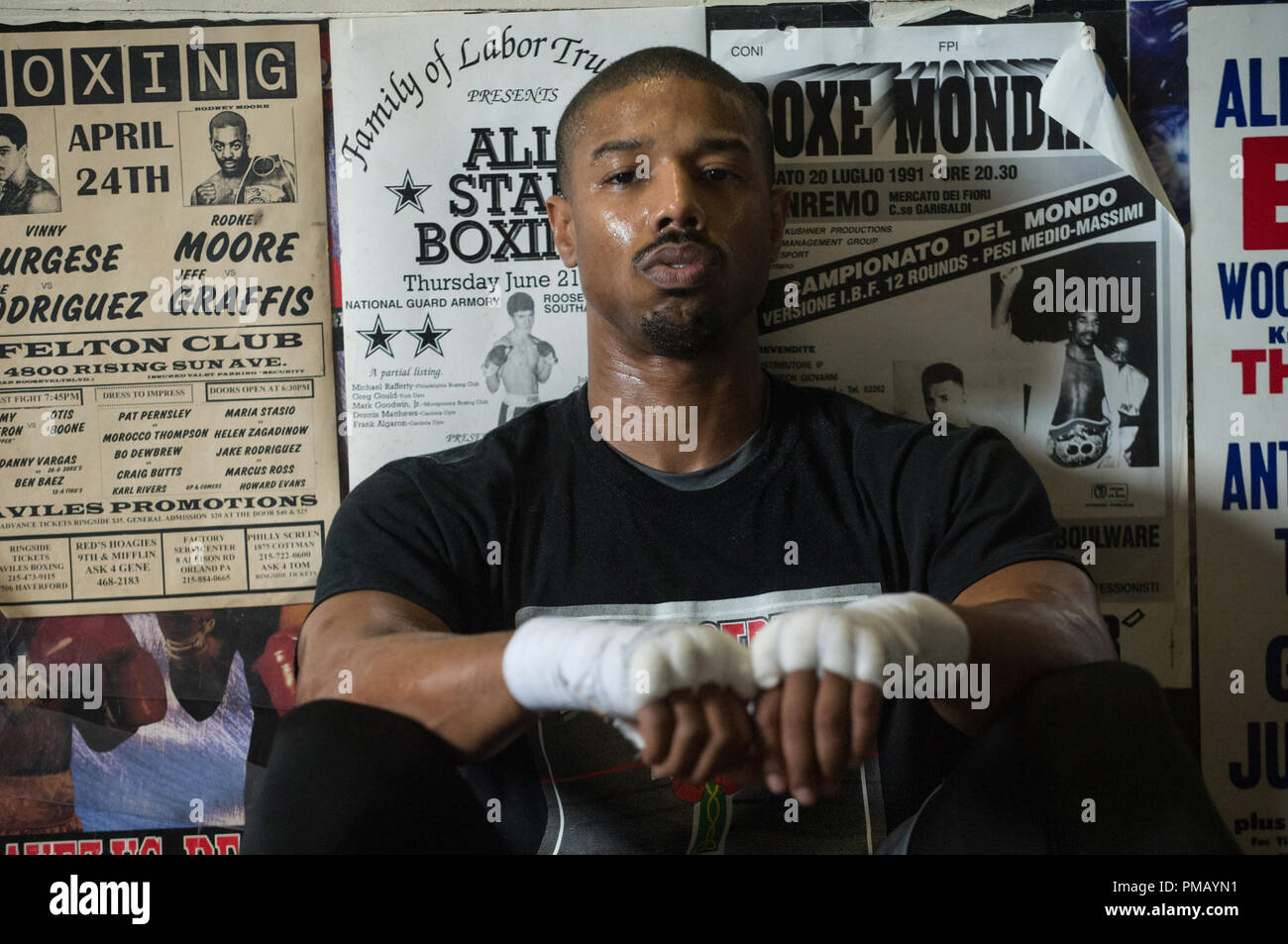 Adonis Creed High Resolution Stock Photography and Images - Alamy