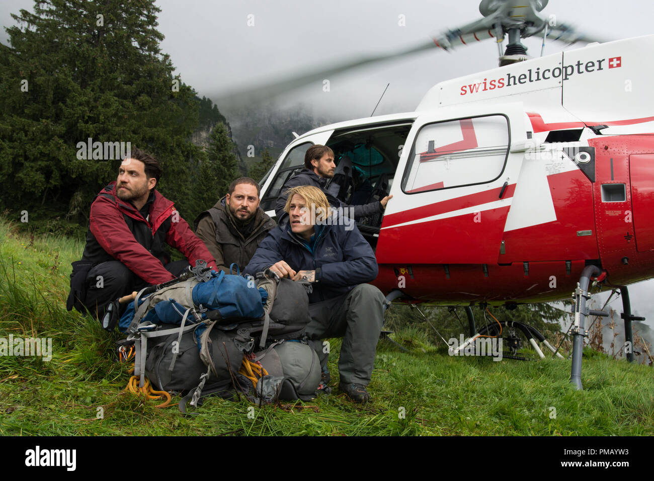 (L-r) EDGAR RAMIREZ as Bodhi, MATIAS VARELA as Grommet, LUKE BRACEY as ...