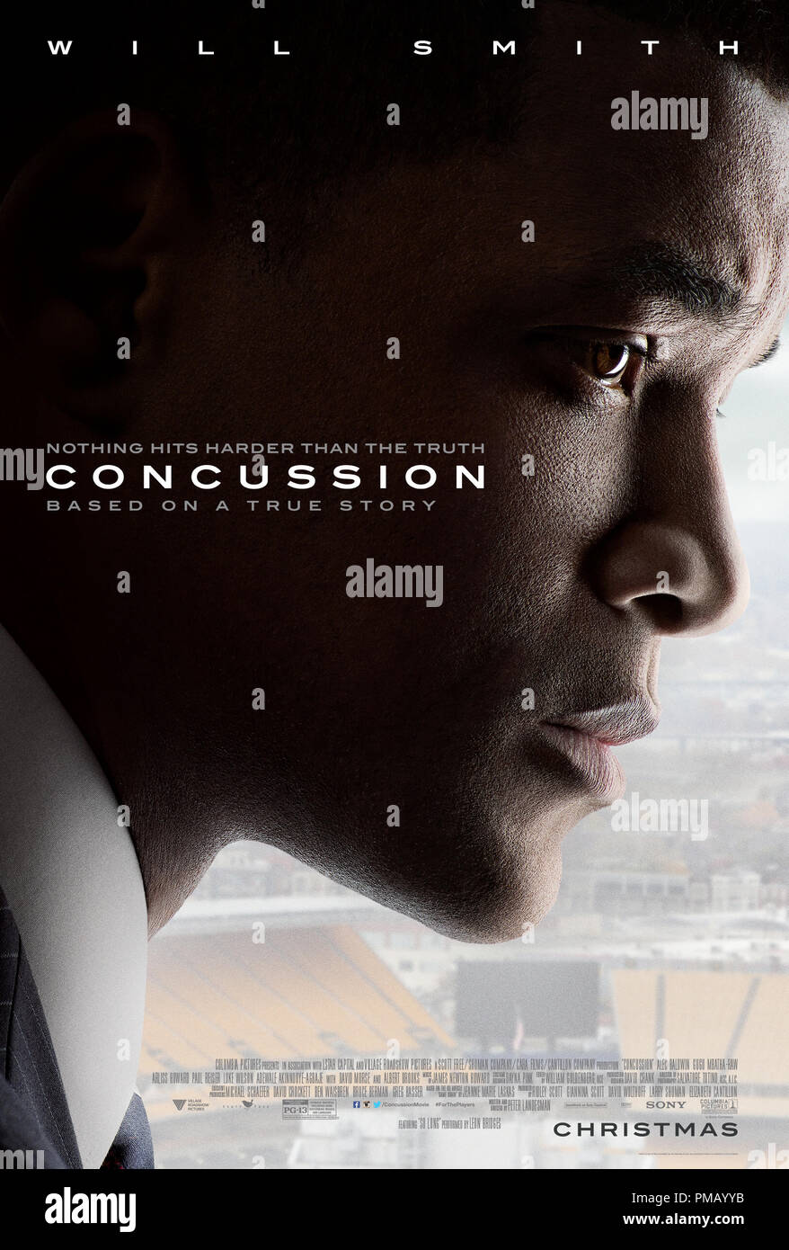 Columbia Pictures' "Concussion" Poster Stock Photo - Alamy