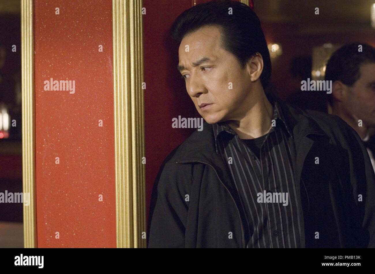 Jackie Chan stars as 'Lee' in New Line Cinema's action comedy RUSH HOUR ...