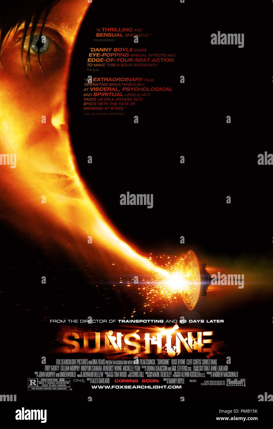 Poster "Sunshine" (2007) Fox Searchlight Pictures Stock Photo - Alamy