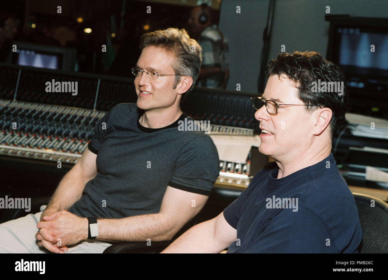BTS: MARK DINDAL (left), RANDY FULLMER (right) "Chicken Little" (2005 ...