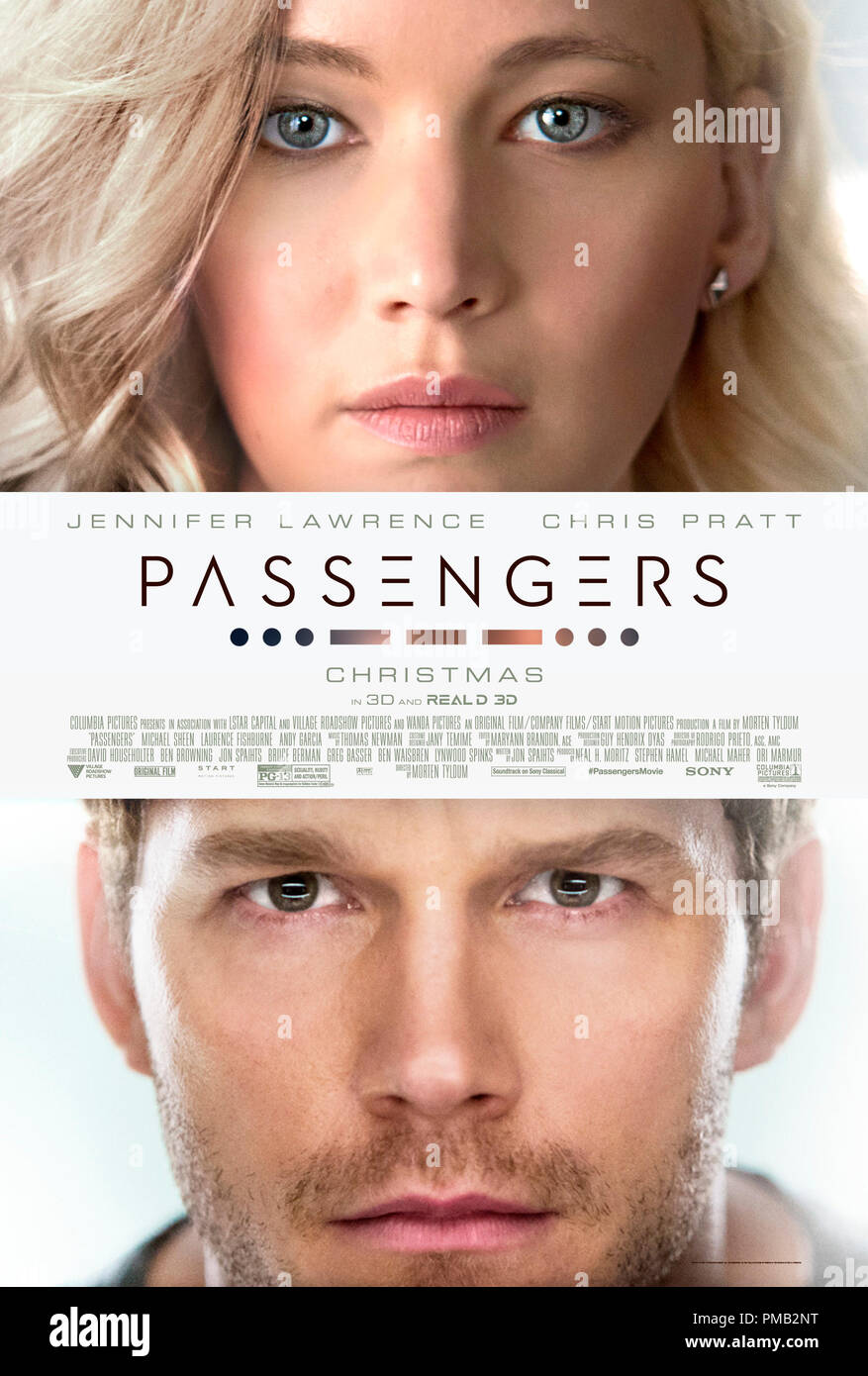 Passengers 2016 movie poster hi-res stock photography and images - Alamy