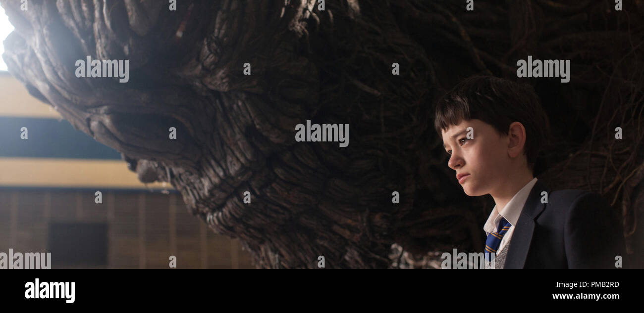 "A Monster Calls" (2016) Focus Features Lewis MacDougall Stock Photo ...