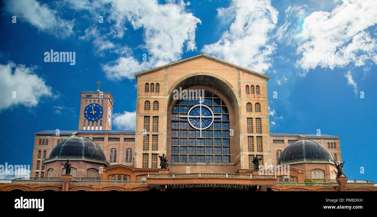 Aparecida, Sao Paulo, Brasil - 15/09/2018: Santuario Nacional de Nossa ...