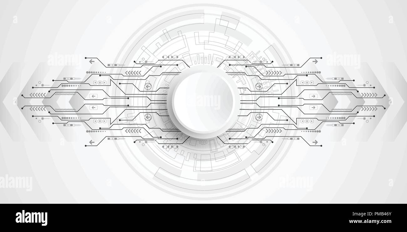 Vector abstract background technology circuit design Stock Vector Image ...