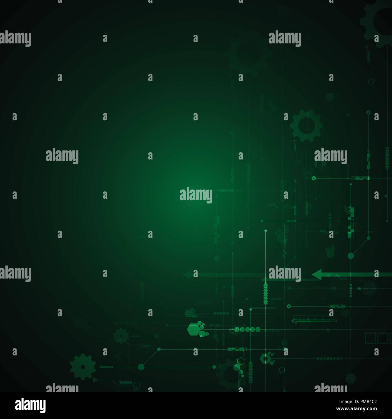 Vector abstract background technology circuit design Stock Vector Image ...