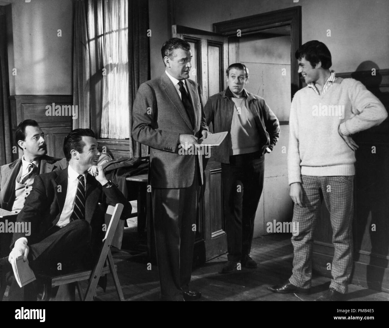 Jack Hawkins, Oliver Reed, "The League of Gentlemen" (1960) British ...