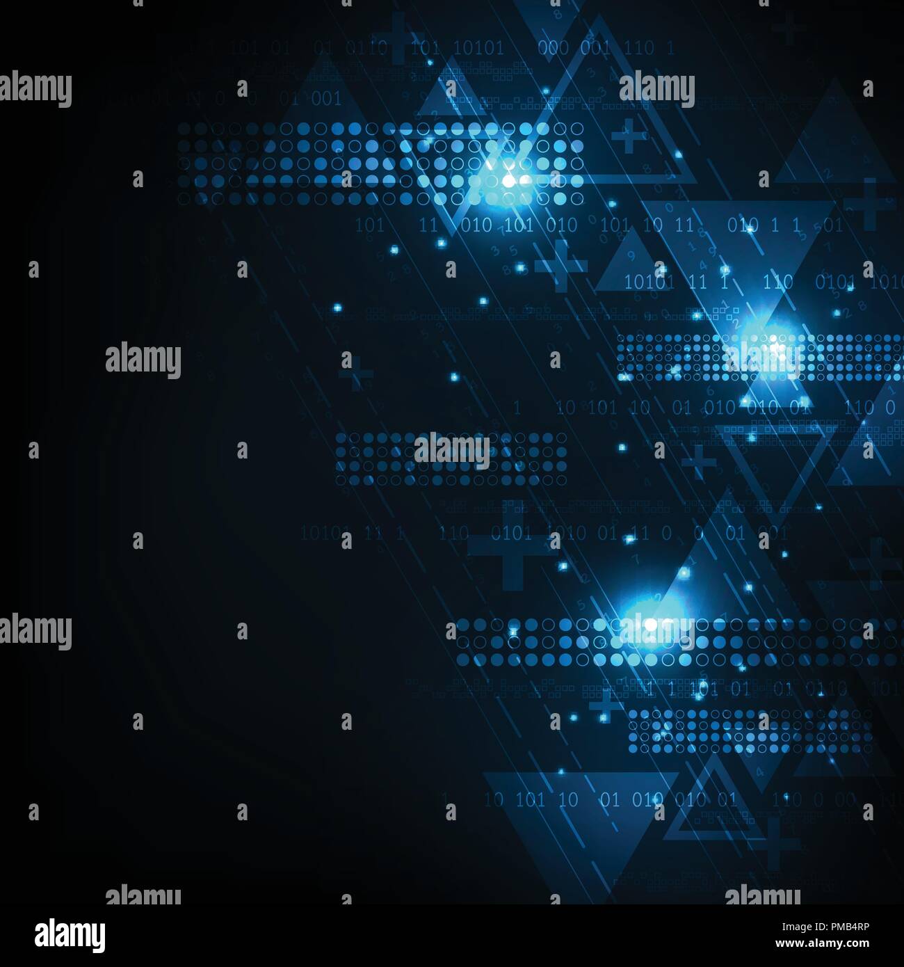 Vector background technology in the concept of digital Stock Vector ...