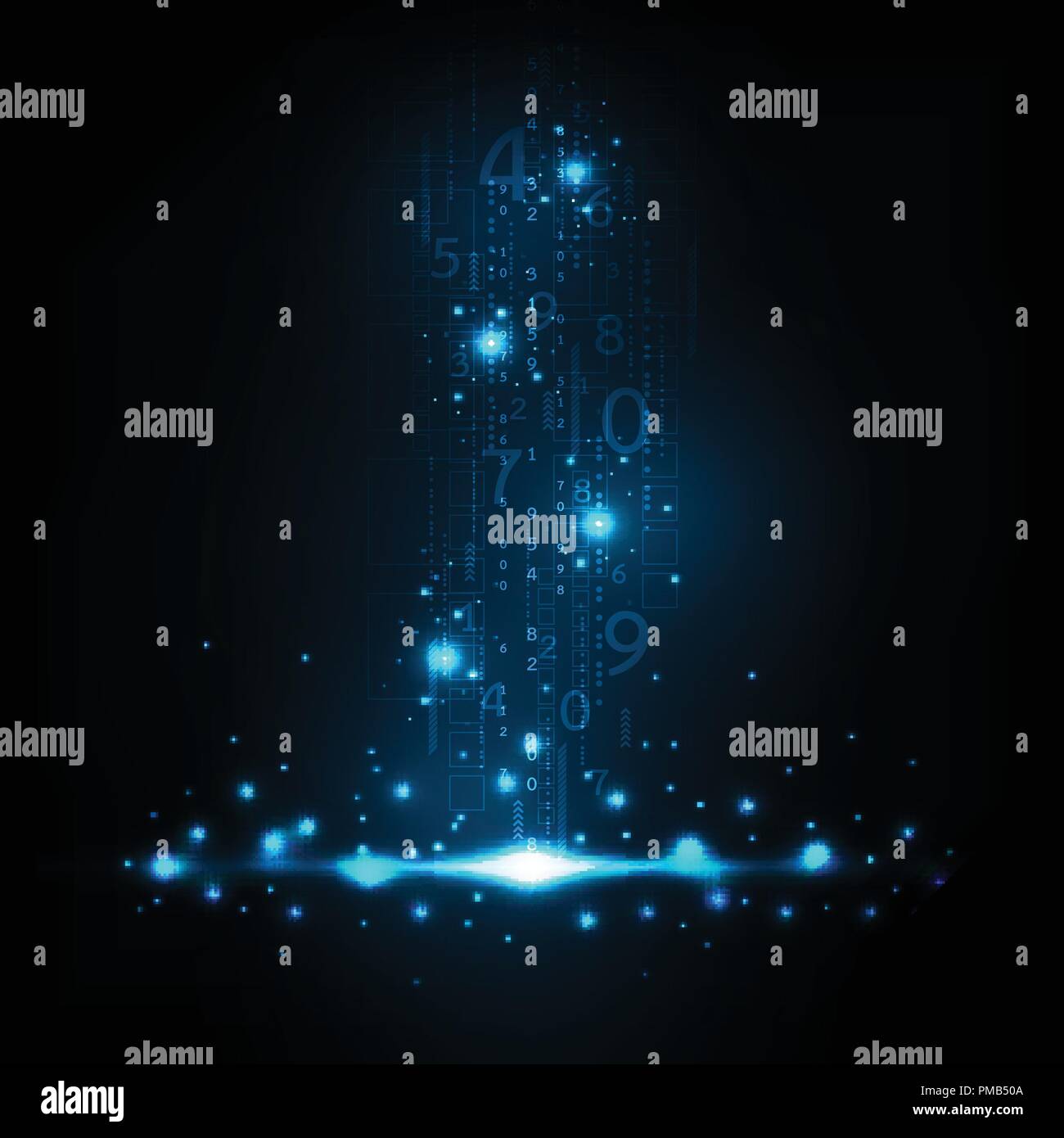 Transfer of digital information Stock Vector Image & Art - Alamy