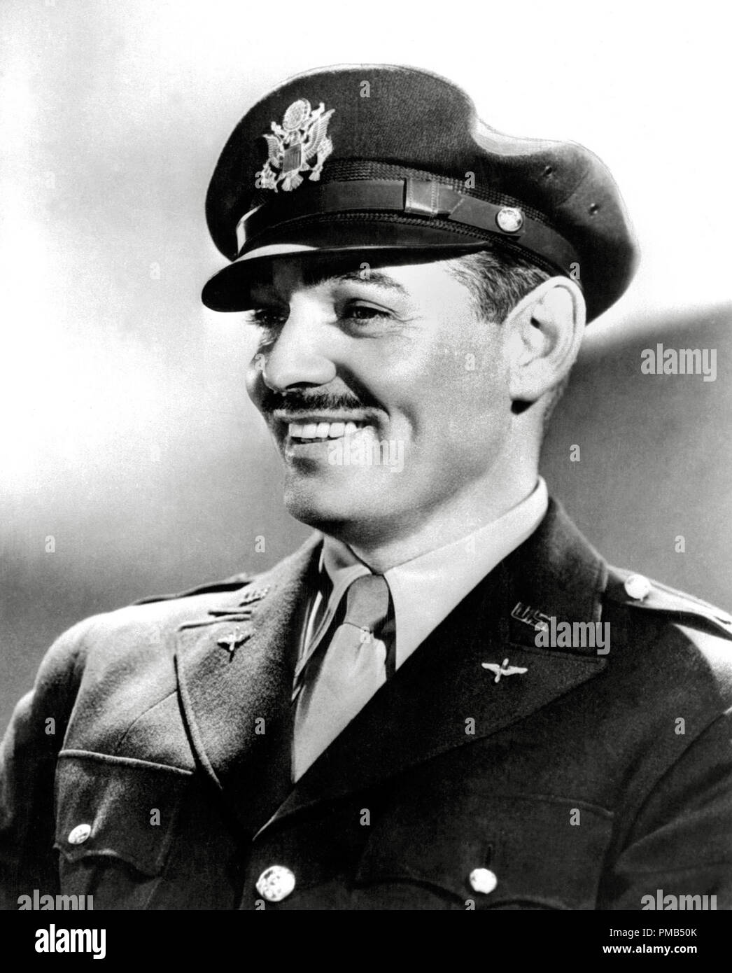 Clark Gable, circa 1942. Following the death of his third wife Cariole ...