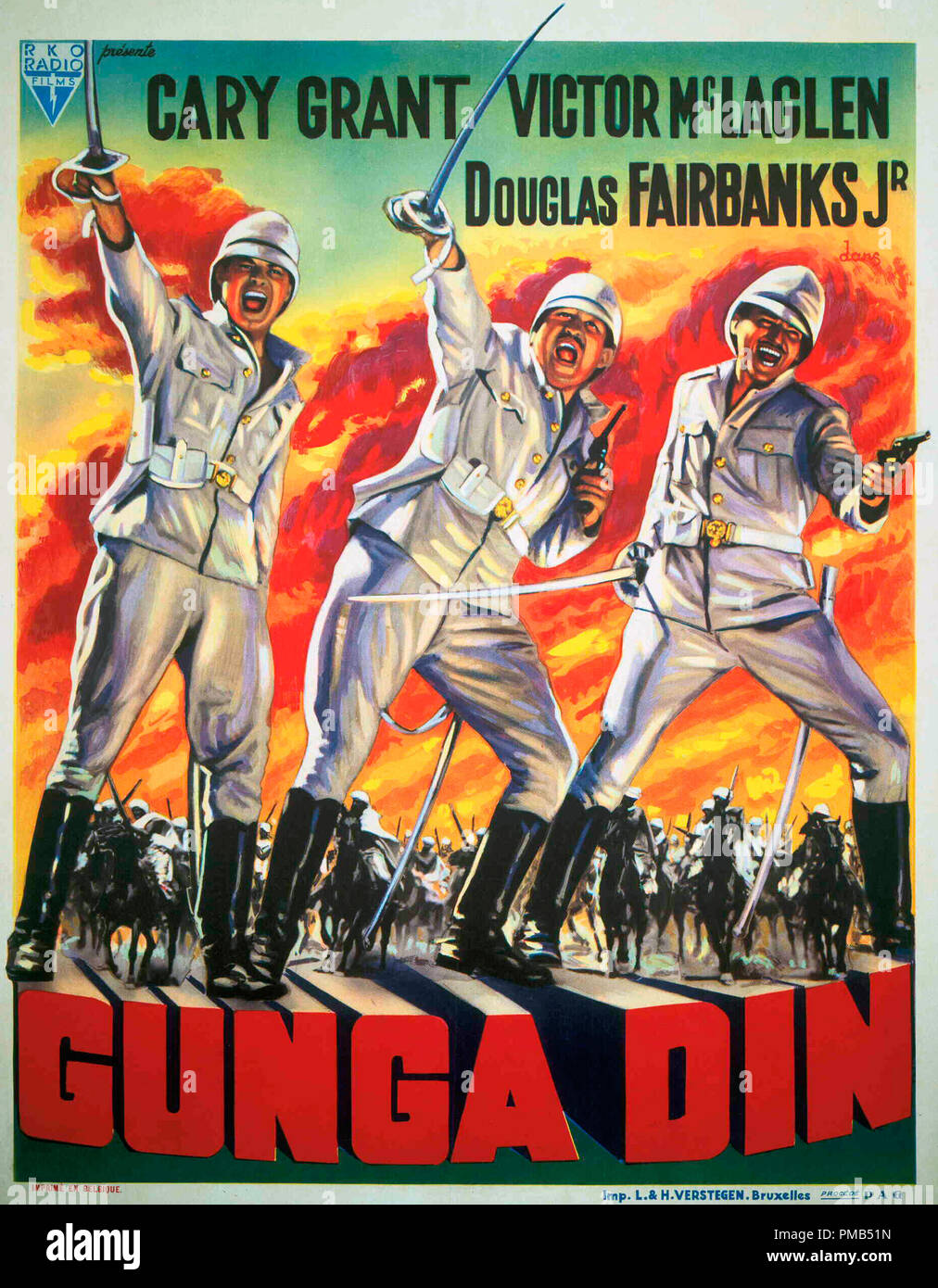 "Gunga Din" (1939) RKO Radio Pictures Poster File Reference # 33371 ...