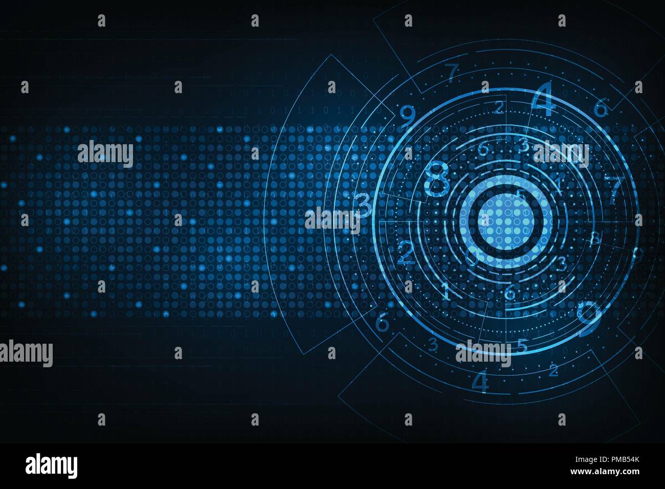 Technology in the form of digital Stock Vector Image & Art - Alamy