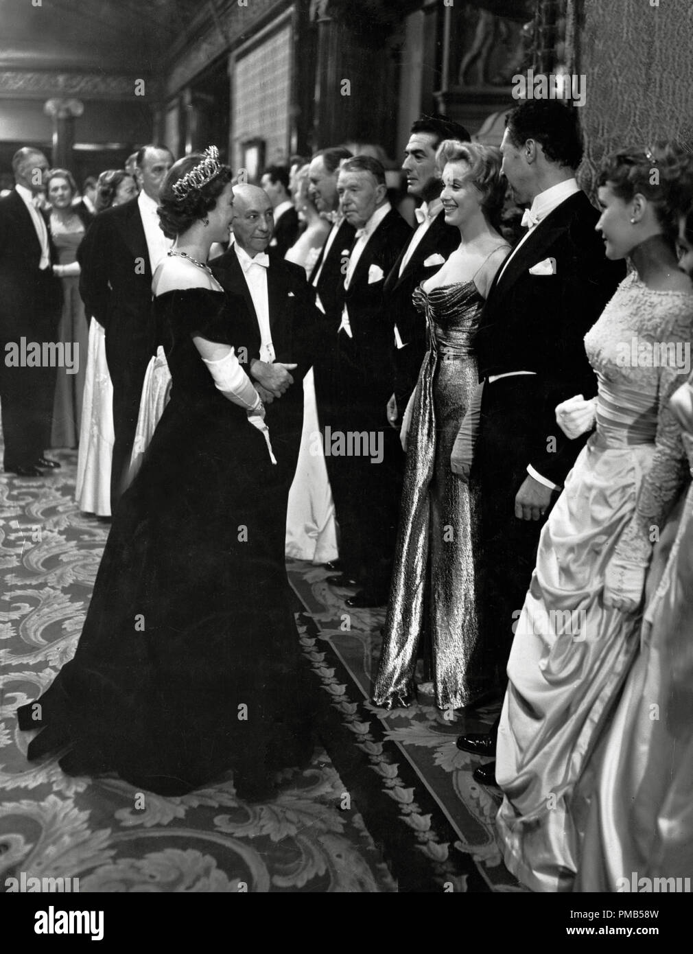 Marilyn Monroe Queen Elizabeth Ii