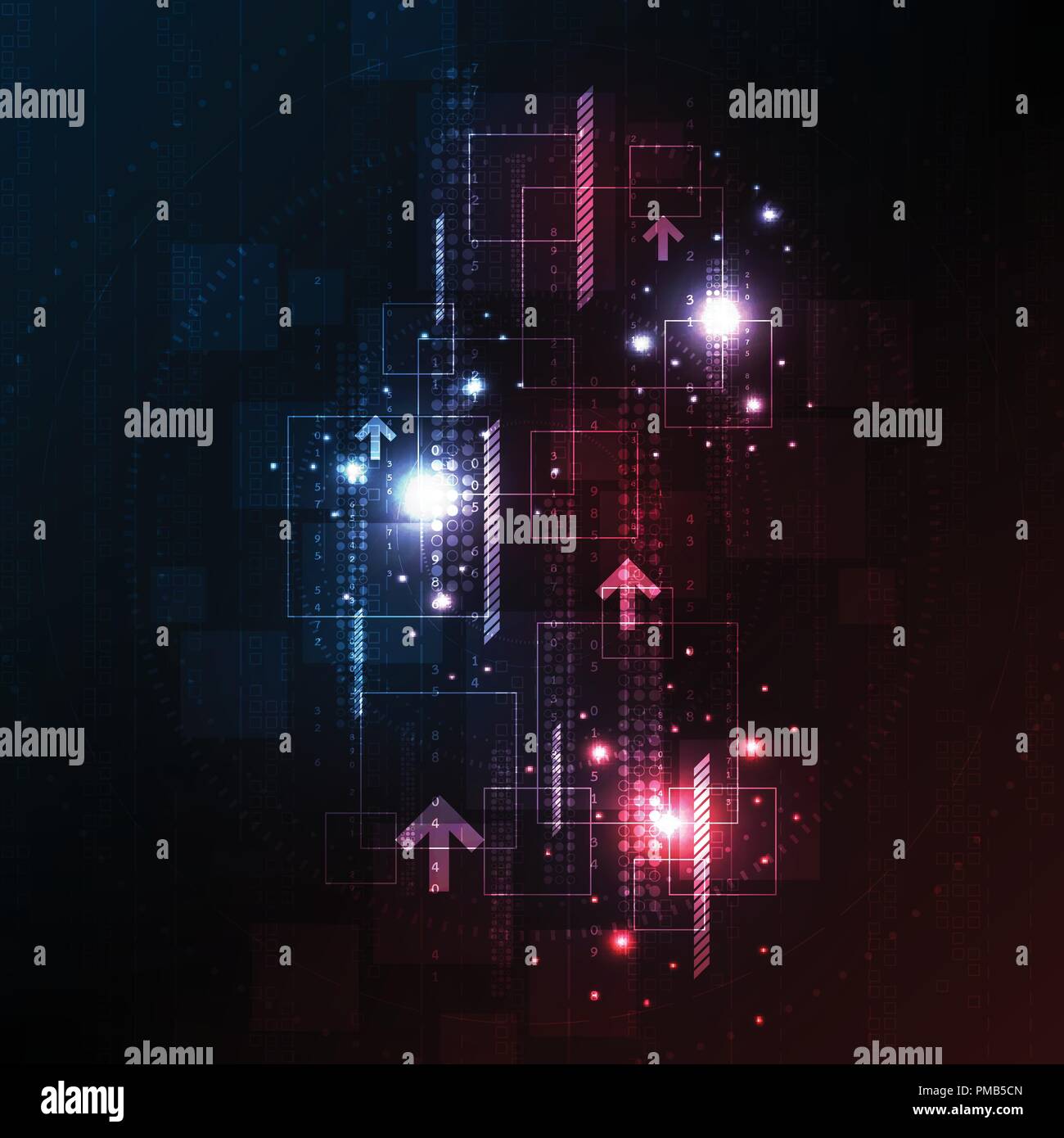 Digital information in the Internet Stock Vector Image & Art - Alamy