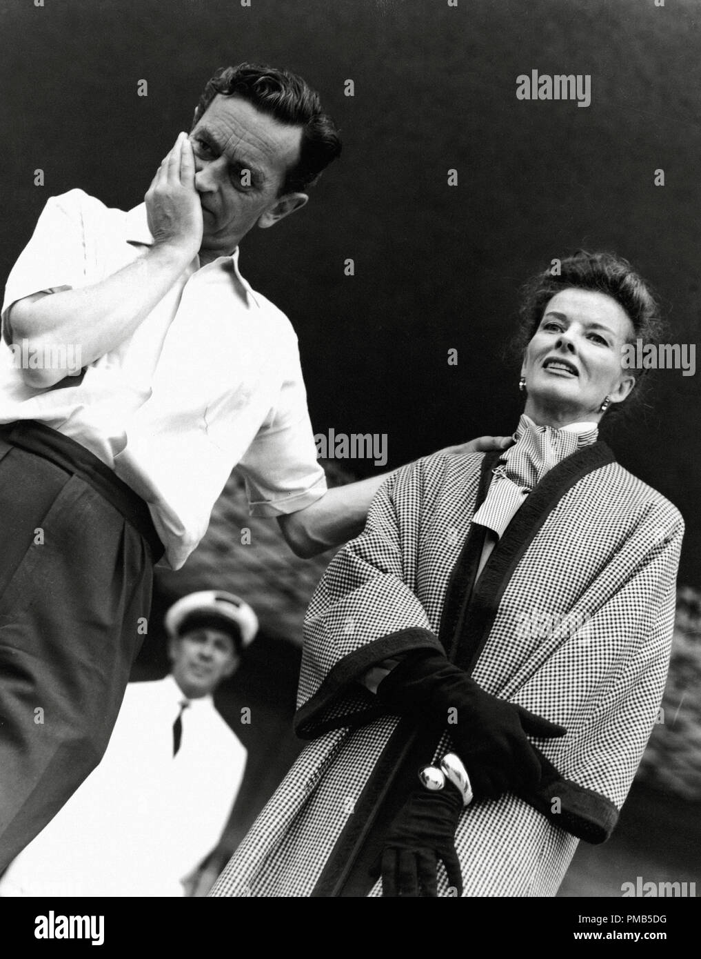 Director David Lean, Katharine Hepburn, "Summertime" 1955 United ...