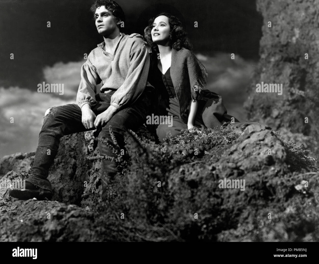 Laurence Olivier, Merle Oberon, "Wuthering Heights" 1939 United Artists File Reference # 33536 ...