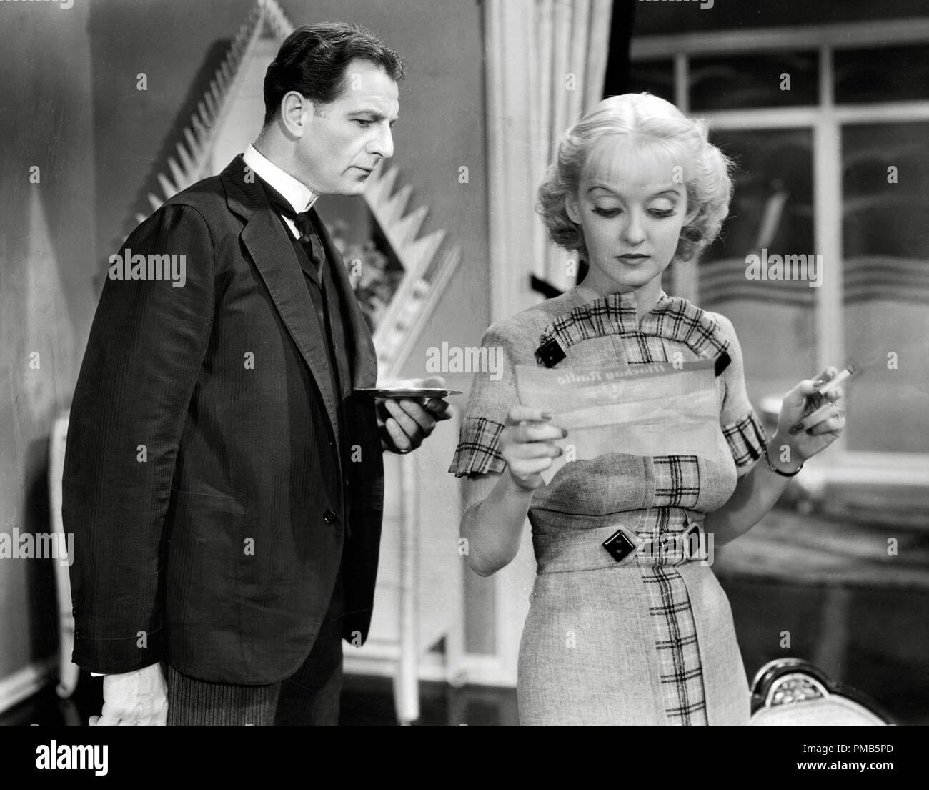 Bette Davis, Robert Barrat, "Fog Over Frisco" 1934 First National ...