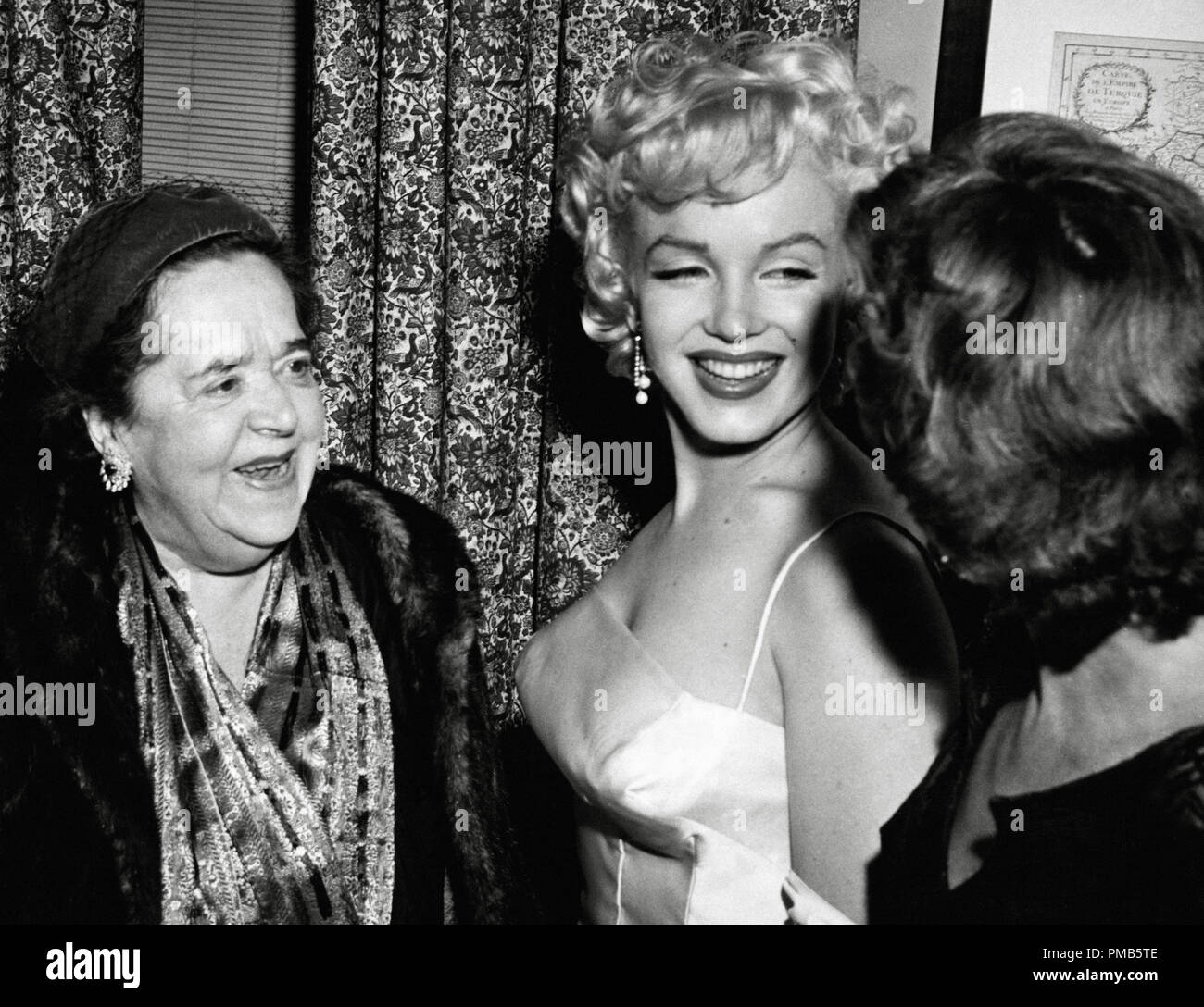 Marilyn Monroe and Elsa Maxwell 1955 File Reference # 33536 655THA ...