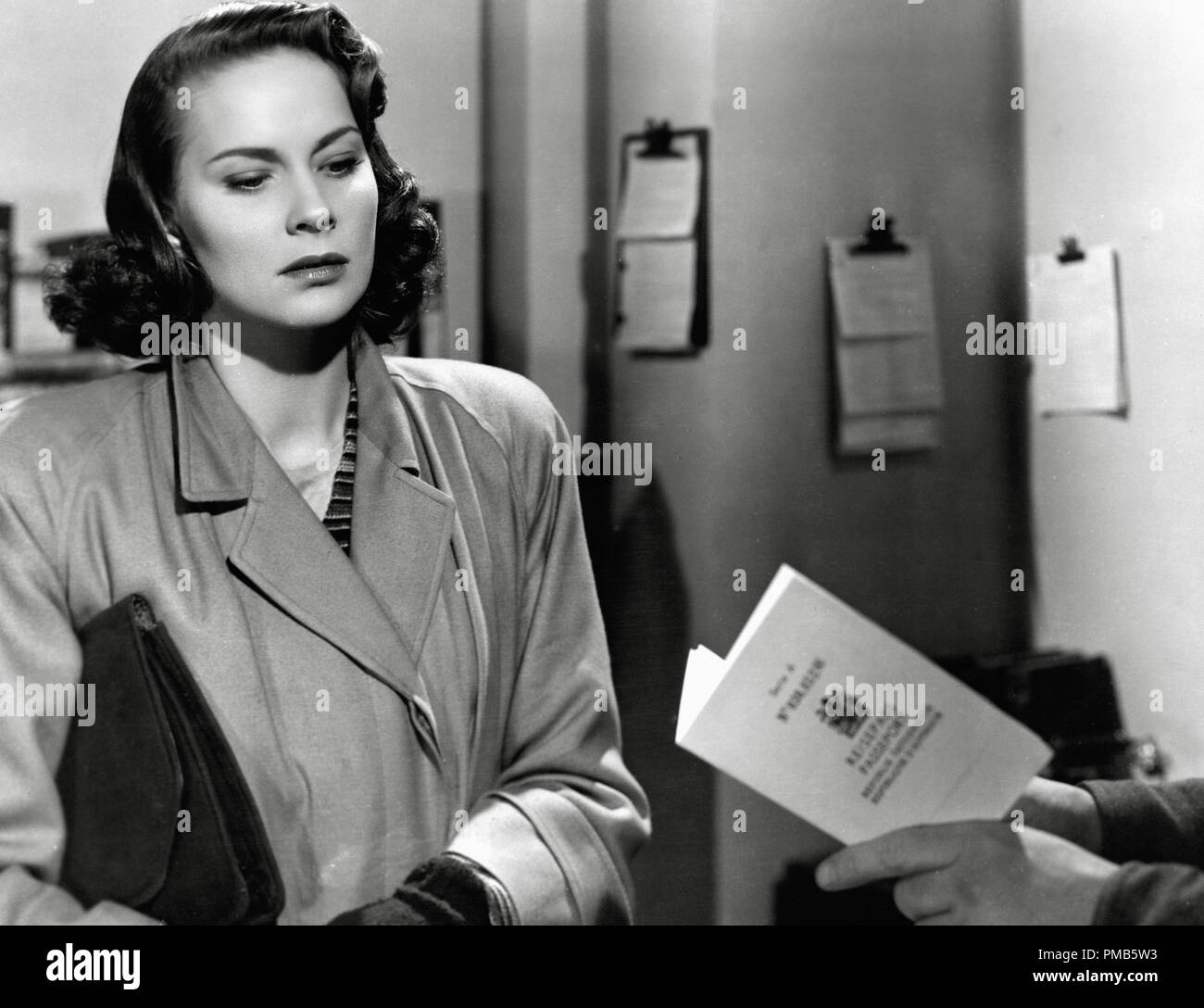 Alida Valli, "The Third Man" 1949 British Lion Film Corporation File ...