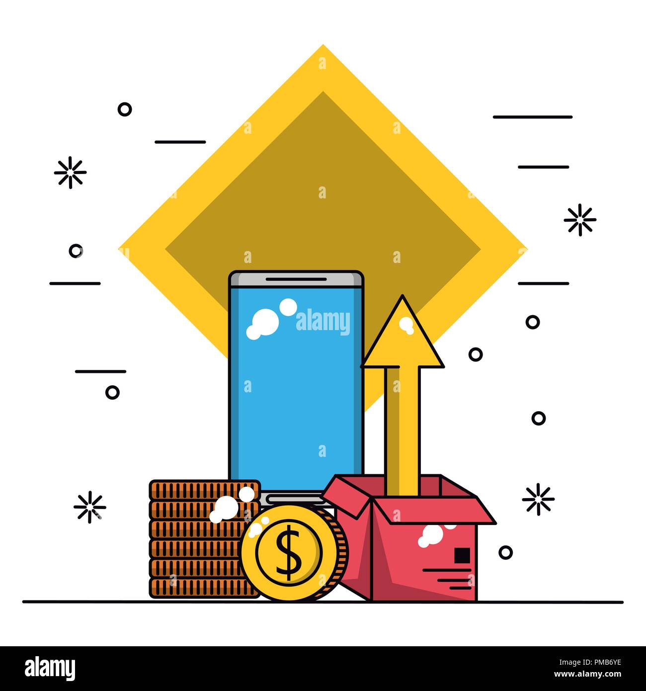 Business and technology Stock Vector Image & Art - Alamy