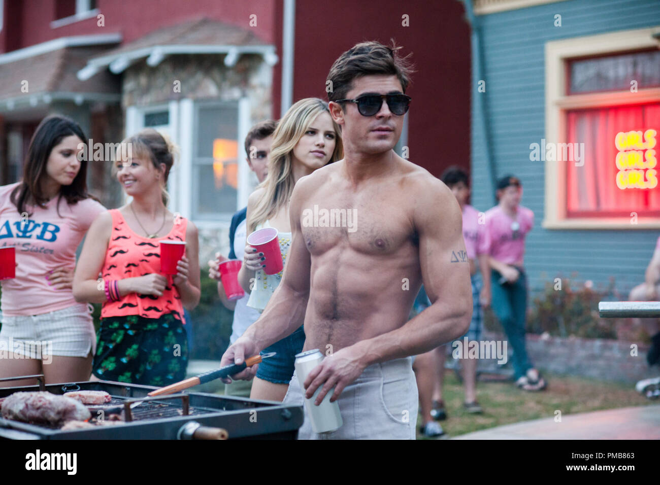 ZAC EFRON stars as frat president Teddy Sanders in "Neighbors", a ...