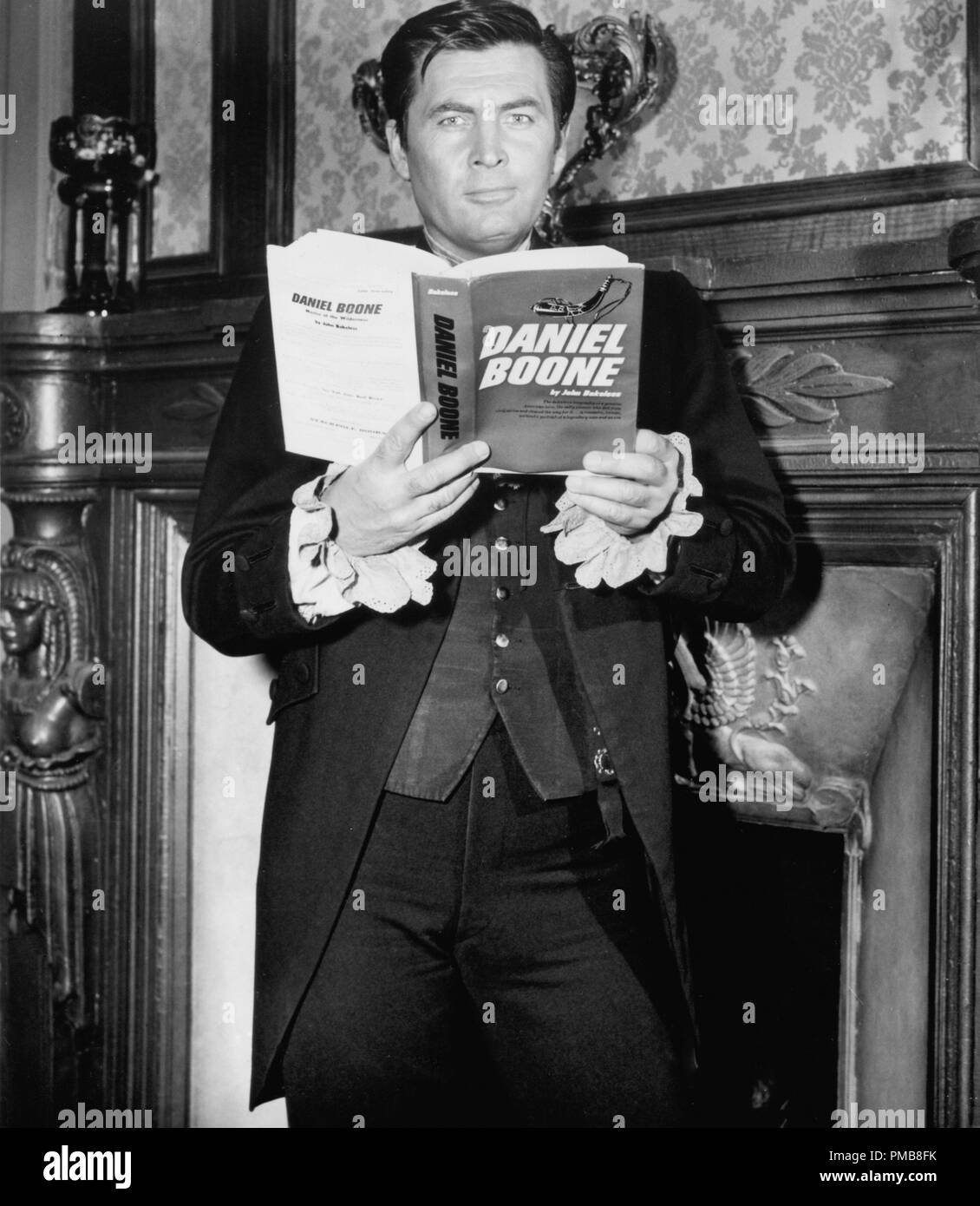 Fess Parker "Daniel Boone" (1964 - 1970) NBC File Reference # 32337 ...